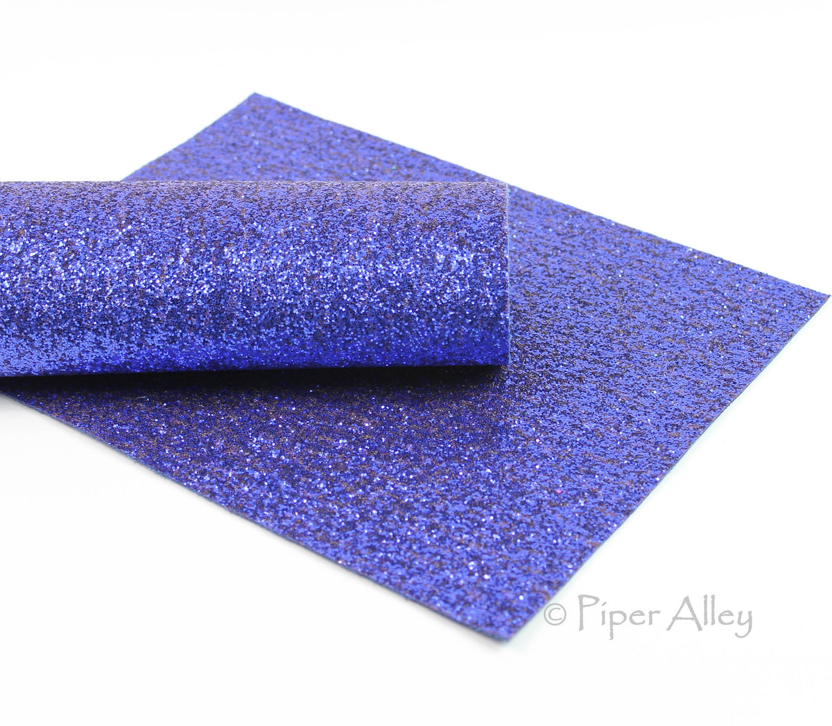 Electric Blue Chunky Glitter Fabric Sheet – Piper Alley Bow Supplies